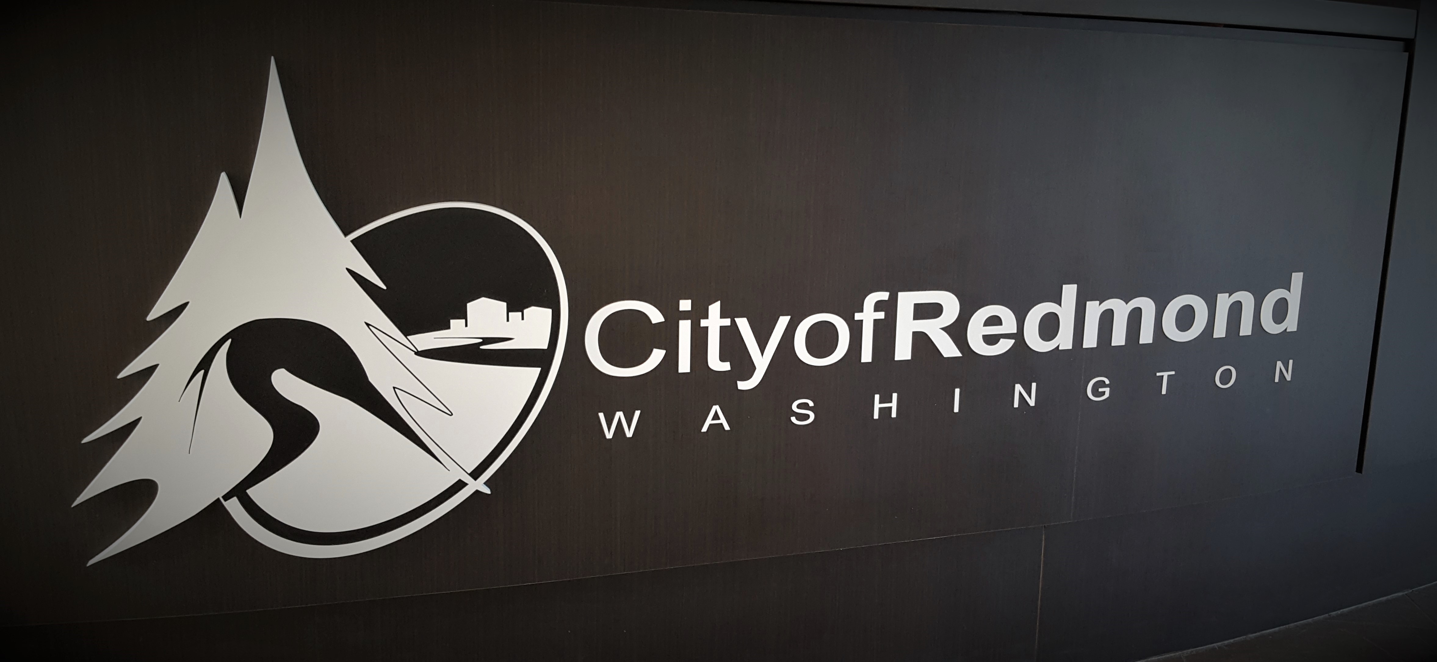 City of Redmond Logo - Triton+Sign Seattle Signage Graphics Displays