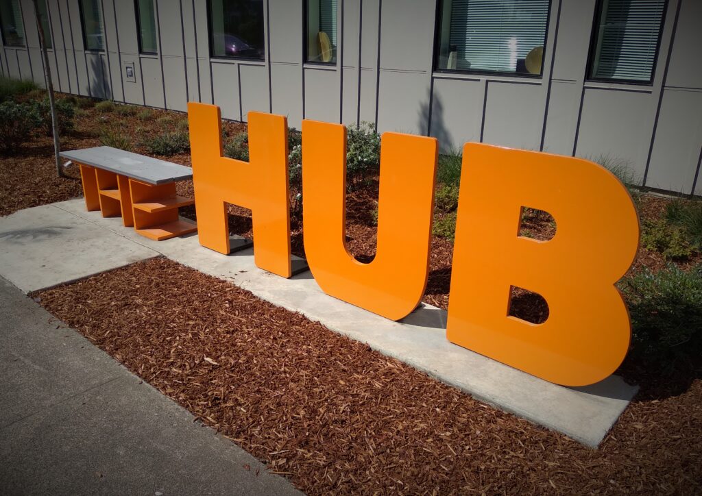 Aluminum Entry Sign - Triton+Sign Seattle Signage Graphics Displays